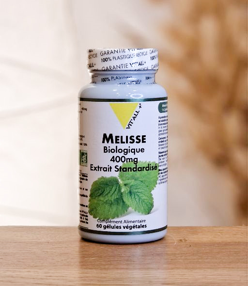 Mélisse Bio 400mg Extrait Standardisé VIT'ALL PLUS | La Source naturopathie